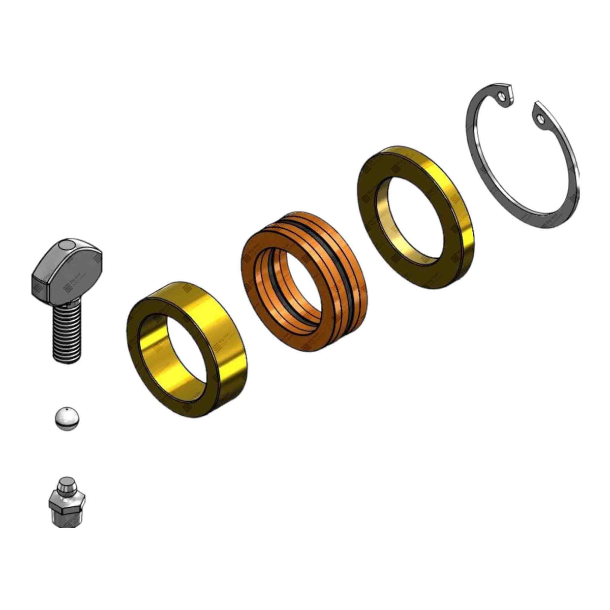 Adjustable Choke Repair Kit, Major, RDI, 2" 1502, Sour/STD Service ...